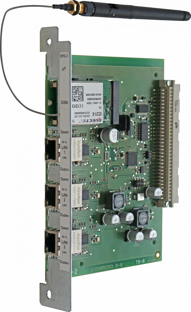 DPE-2 - Deska periferií GSM(LTE)/LAN | OXE.cz